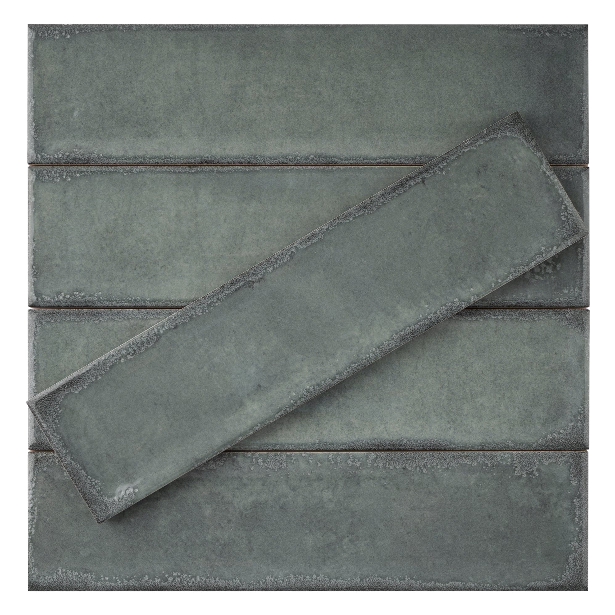 IR-AG-SW312 IRIS Aqua green 3x12 Polished Ceramic Subway Tile Wall Til ...