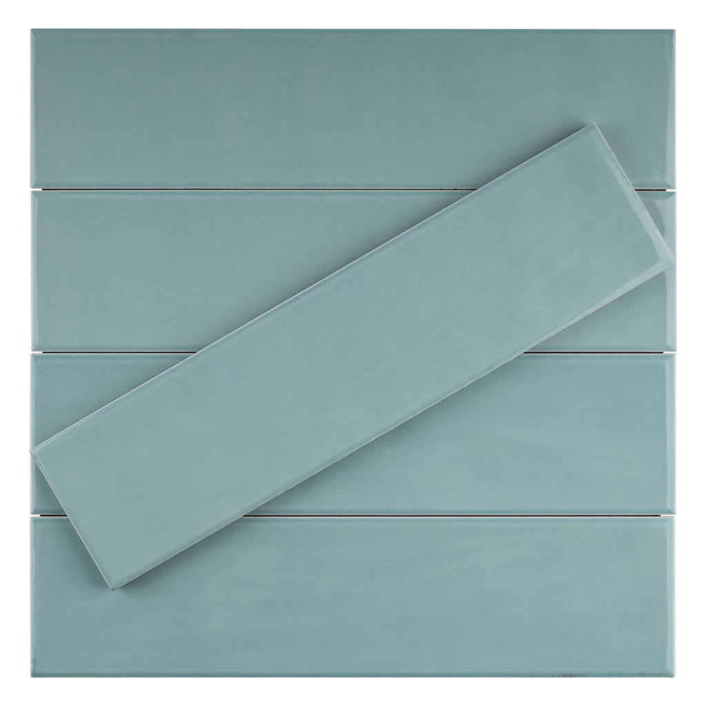 ZAR-ACQ-SW312 ZARATI Aqua Blue 3x12 Subway Tile Ceramic Wall Tile ...