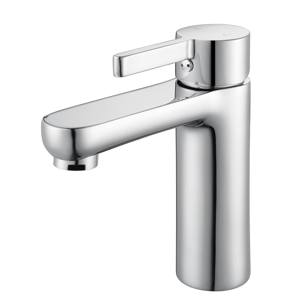 F6002-01 Luende Modern Single-Hole Bathroom Faucet (chrome) – Tile ...