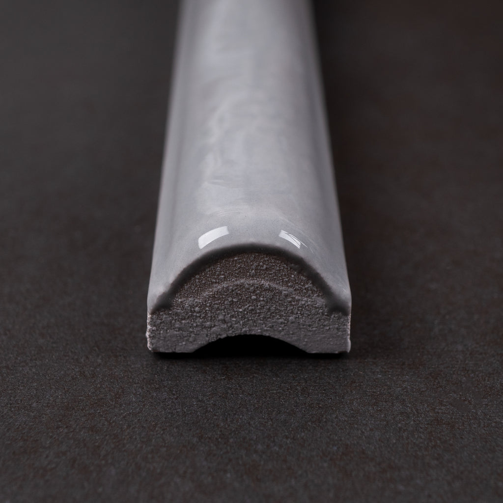 NC-CE-PEN New Country Light Gray 1"x6" Ceramic Molding Pencil Tile ...